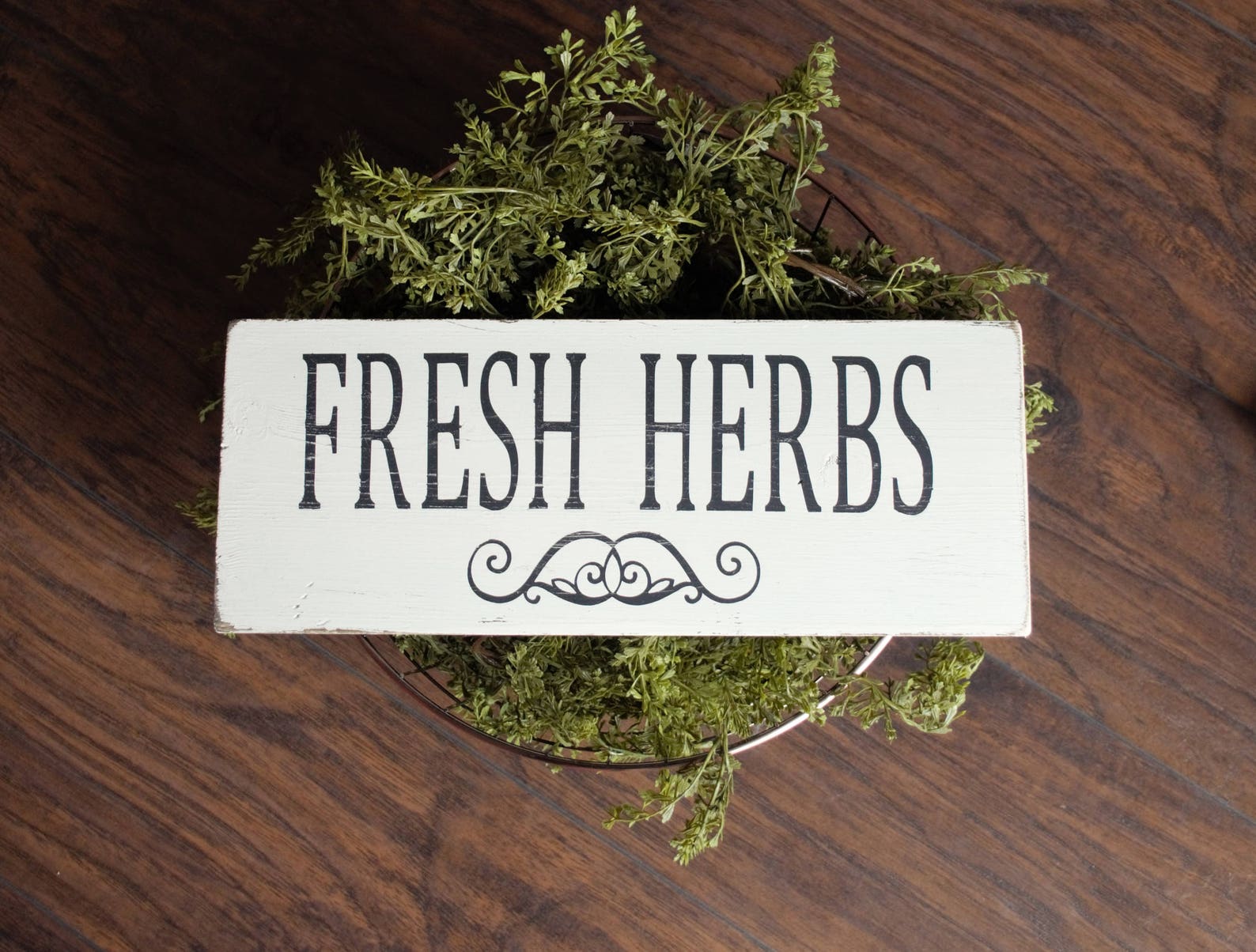 Fresh Herb Sign, Farmhouse Decor, Home Sign, Farmhouse Sign, Kitchen ...