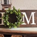 Home Sign With Wreath Farmhouse Decor Farmhouse Sign Rustic - Etsy
