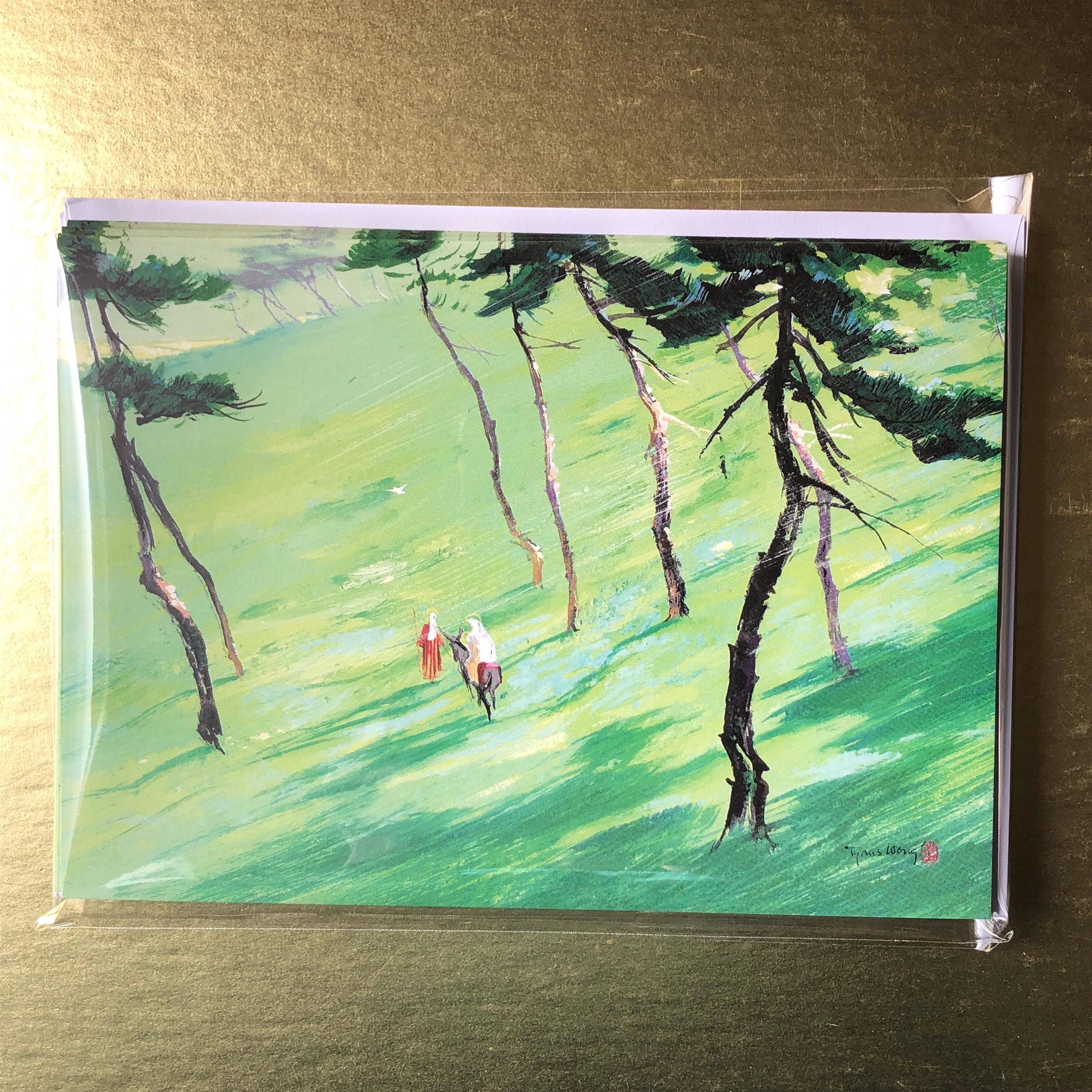 Blessed Journey Christmas Cards by Tyrus Wong - Etsy