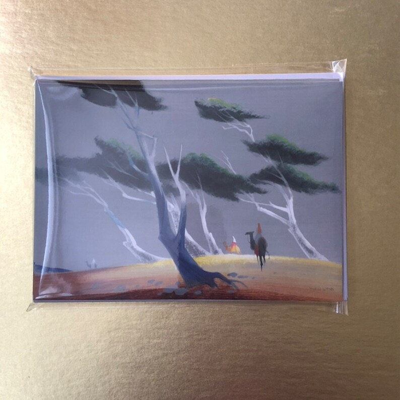 The Three Wise Men Christmas Cards by Tyrus Wong - Etsy