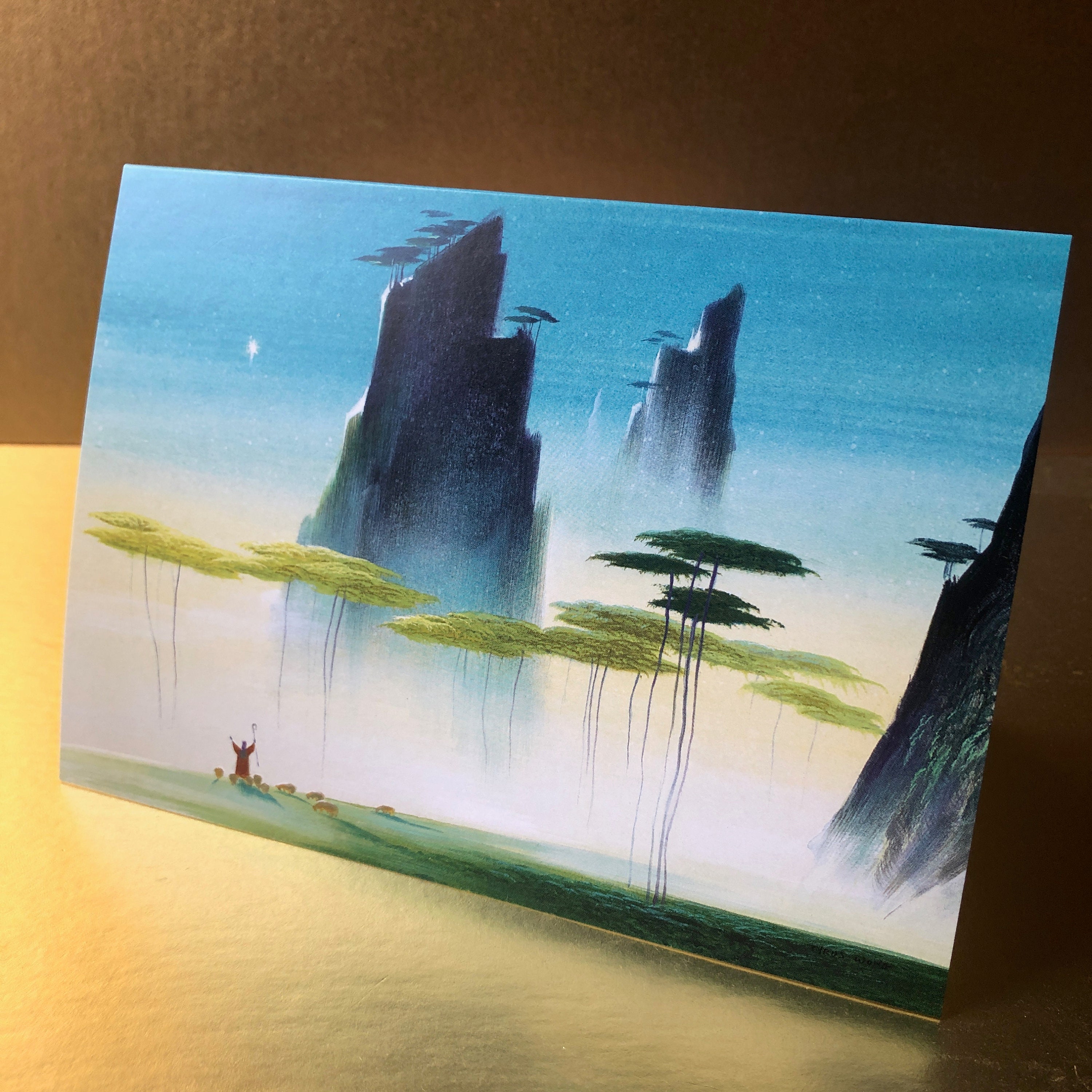 Majestic View Holiday Card by Tyrus Wong - Etsy