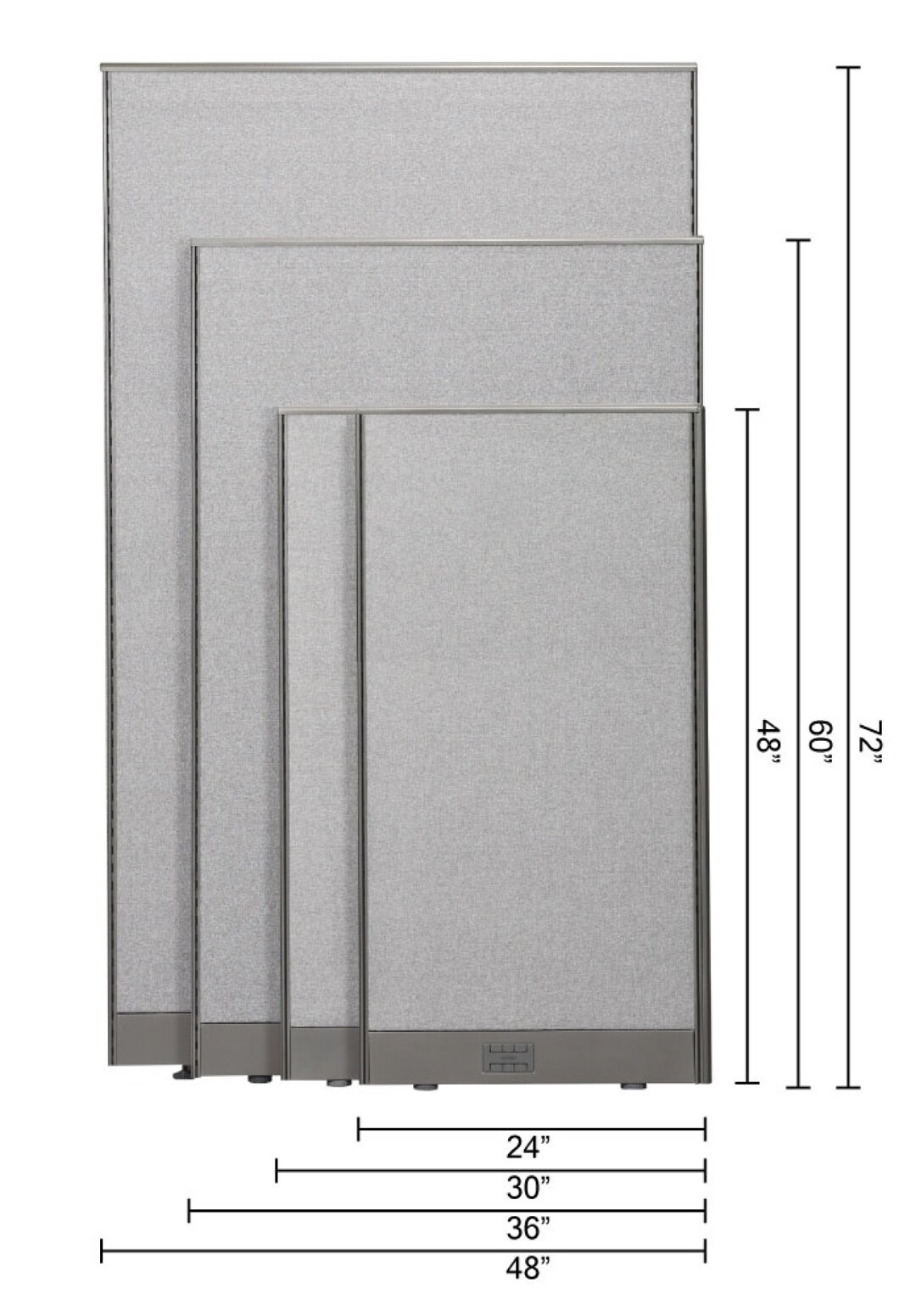 GOF Office Single Partition / Fabric Panel / Room Divider - Etsy