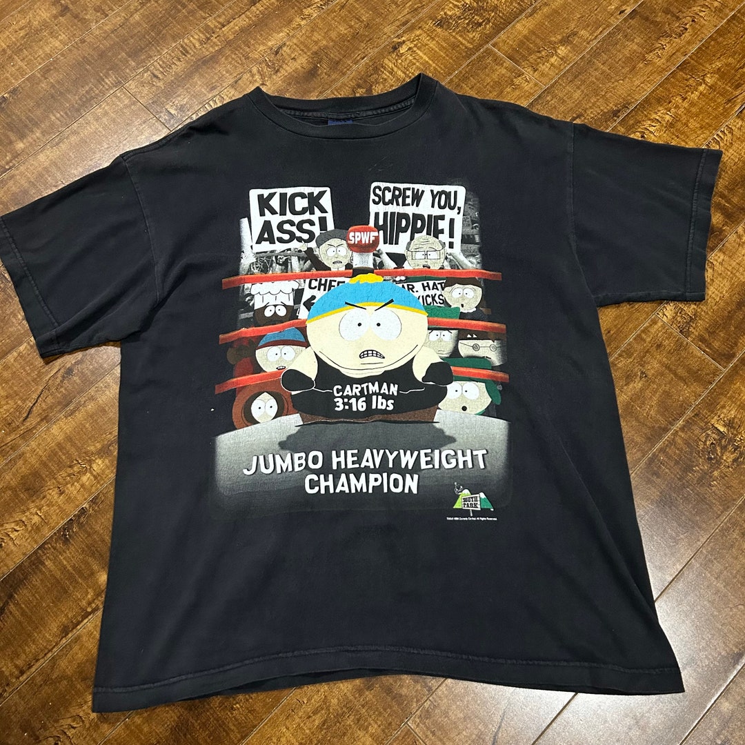 1998 South Park Cartman WWF Stone Cold Steve Mens Size Large - Etsy