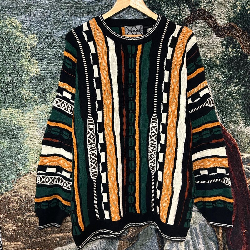 Coogi Sweater - Etsy