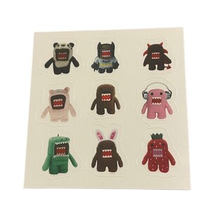 Mini Domo Kun Sticker Sheet! 3” - Etsy