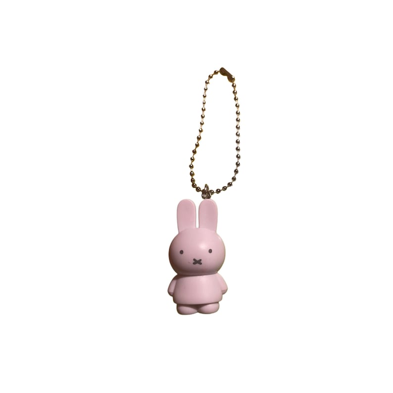 Handmade Miffy Figurine Keychain - Etsy
