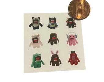 Domo Kun Sticker Sheet - Etsy