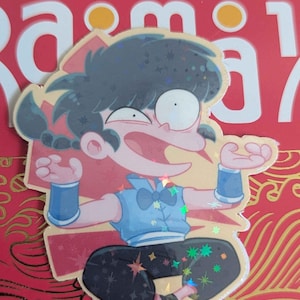 Retro Ranma 1/2 Silly Faces Sticker Pack - Etsy