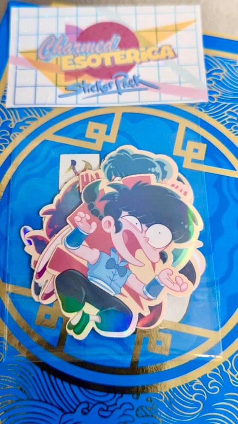 Retro Ranma 1/2 Silly Faces Sticker Pack - Etsy