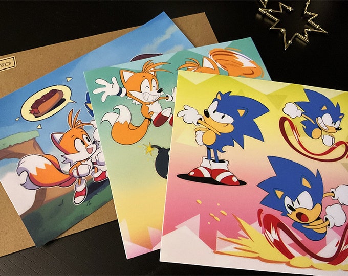 90s Sonic the Hedgehog Sticker Pack - Etsy