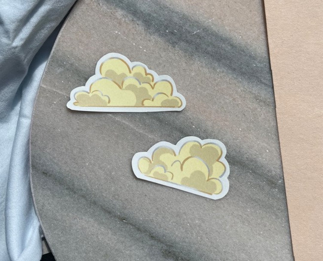 Cloud Sticker Set I Cozy Clouds I Vinyl Stickers I - Etsy