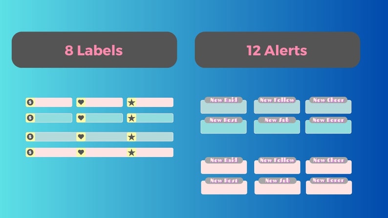 Animated Cozy Twitch Overlay Clean Overlay Stream Package - Etsy