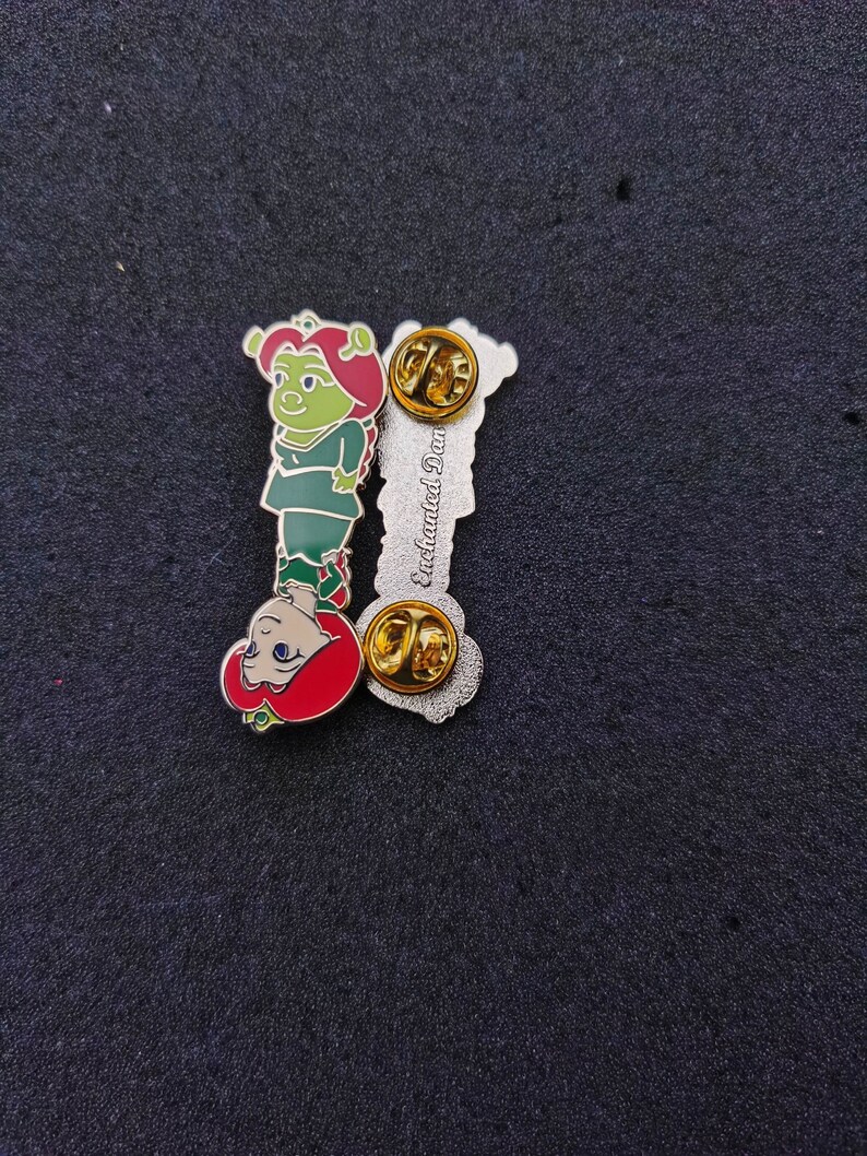 Transforming Princess Hard Enamel Flip Pin - Etsy