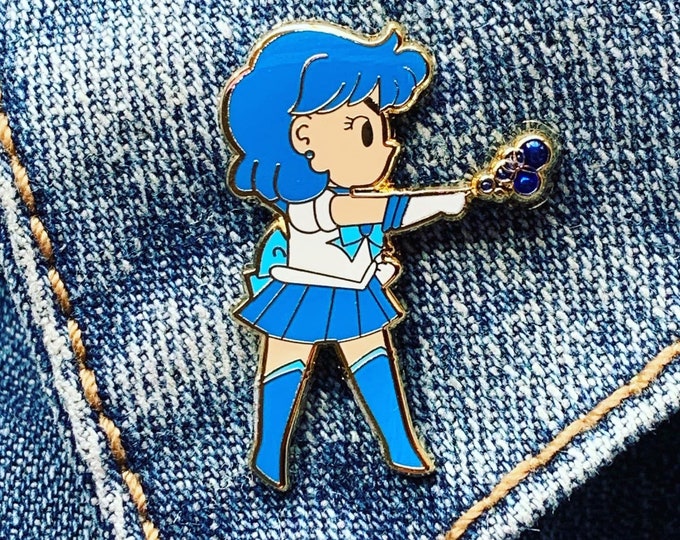 Guardian of Mercury Enamel Pin - Etsy