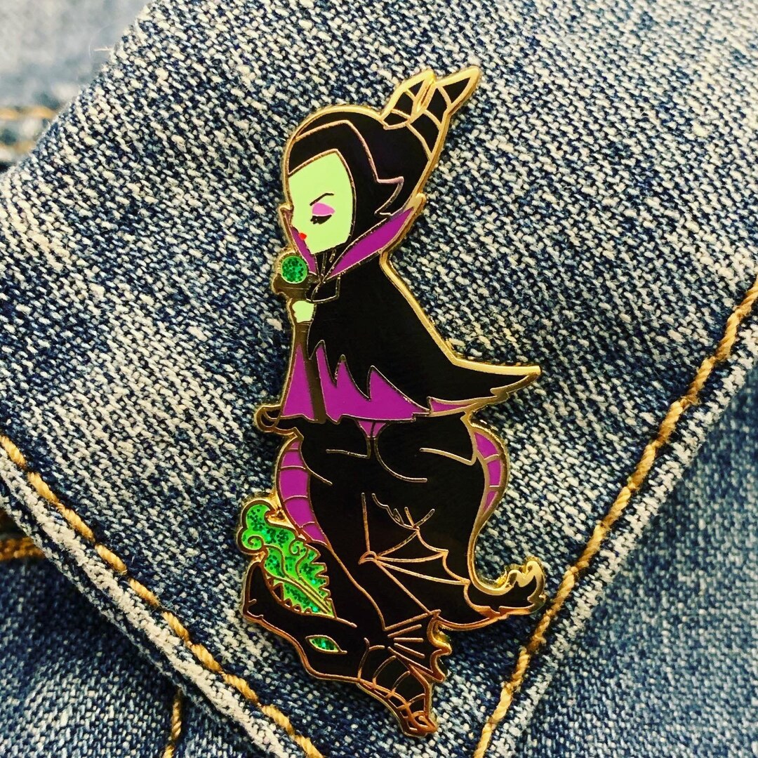 Mistress of Evil Hard Enamel Flip-pin - Etsy
