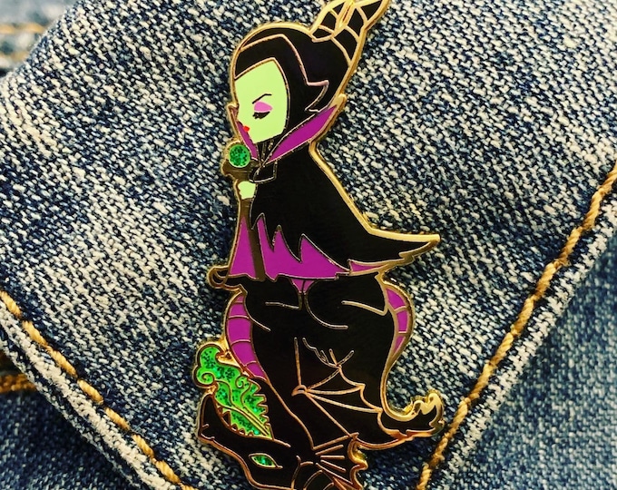 Mistress of Evil Hard Enamel Flip-pin - Etsy