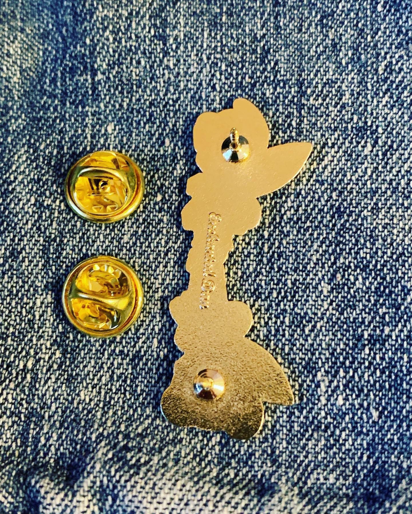 Fairy Sisters Hard Enamel Flip Pin - Etsy