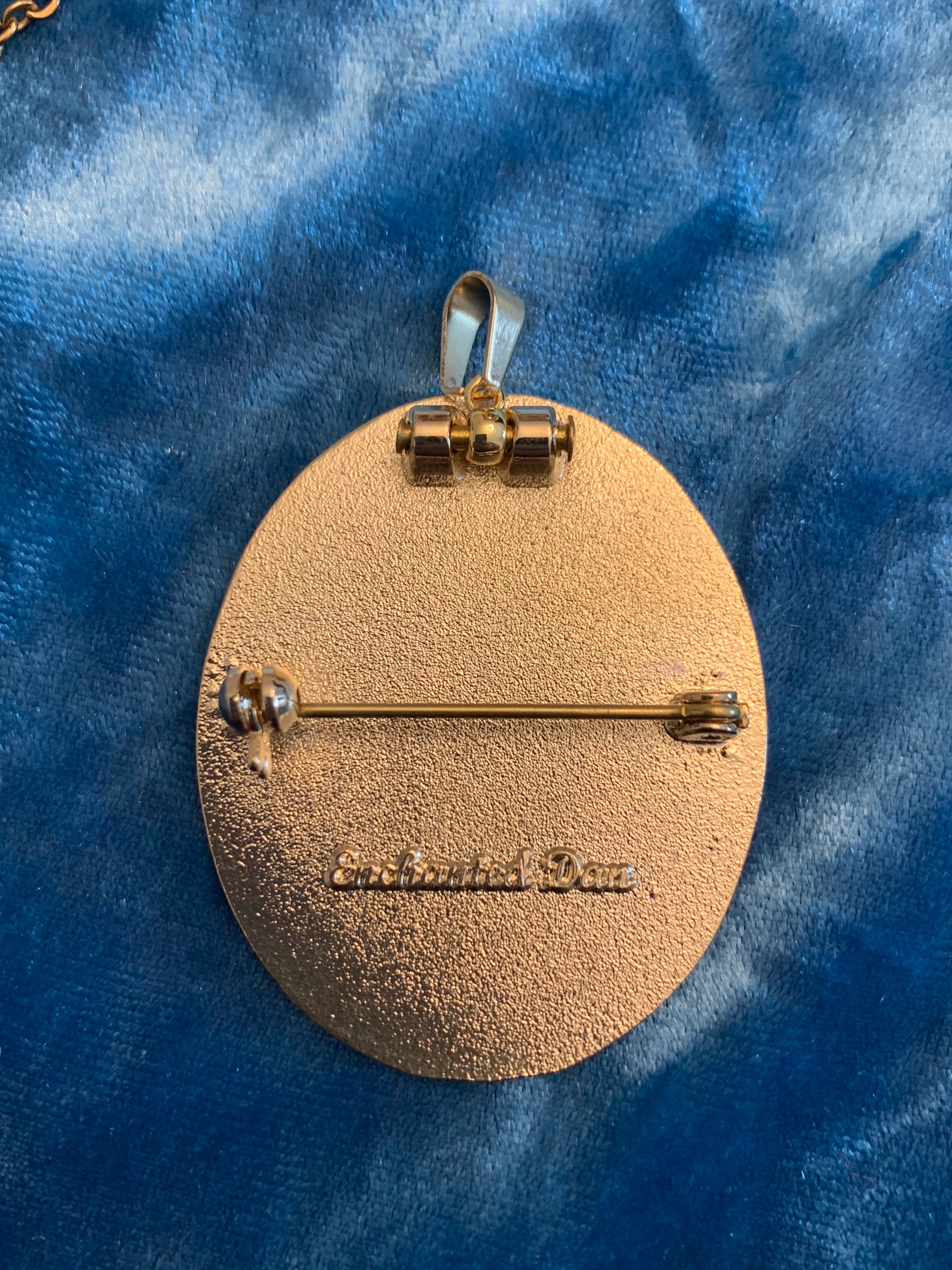 Fairytale Princess Brooch Pendant - Etsy