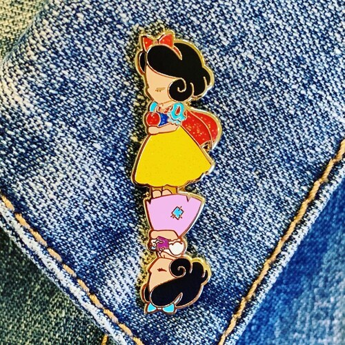Mulan Inspired Hard Enamel Flip-pin - Etsy