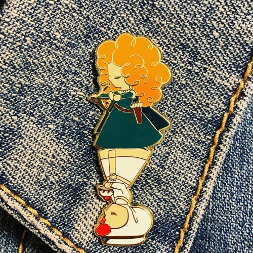 Spring Sisters Hard Enamel Flip Pin - Etsy