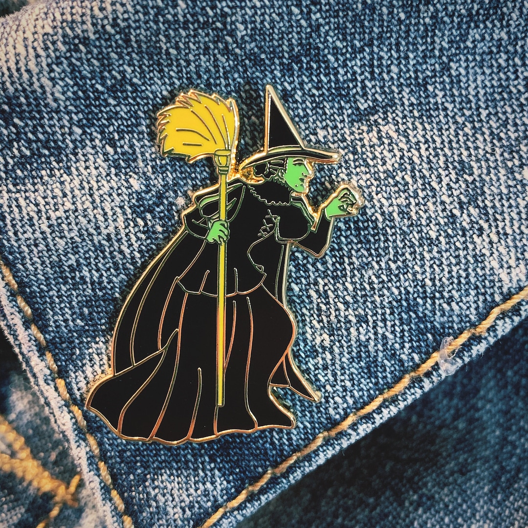 Oz Inspired Wicked Witch Pin - Etsy