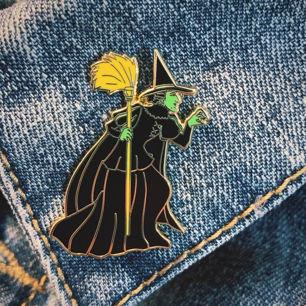 Witch Pin - Etsy