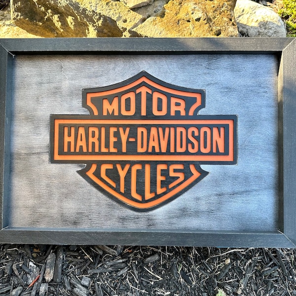 Harley Davidson Sign - Etsy
