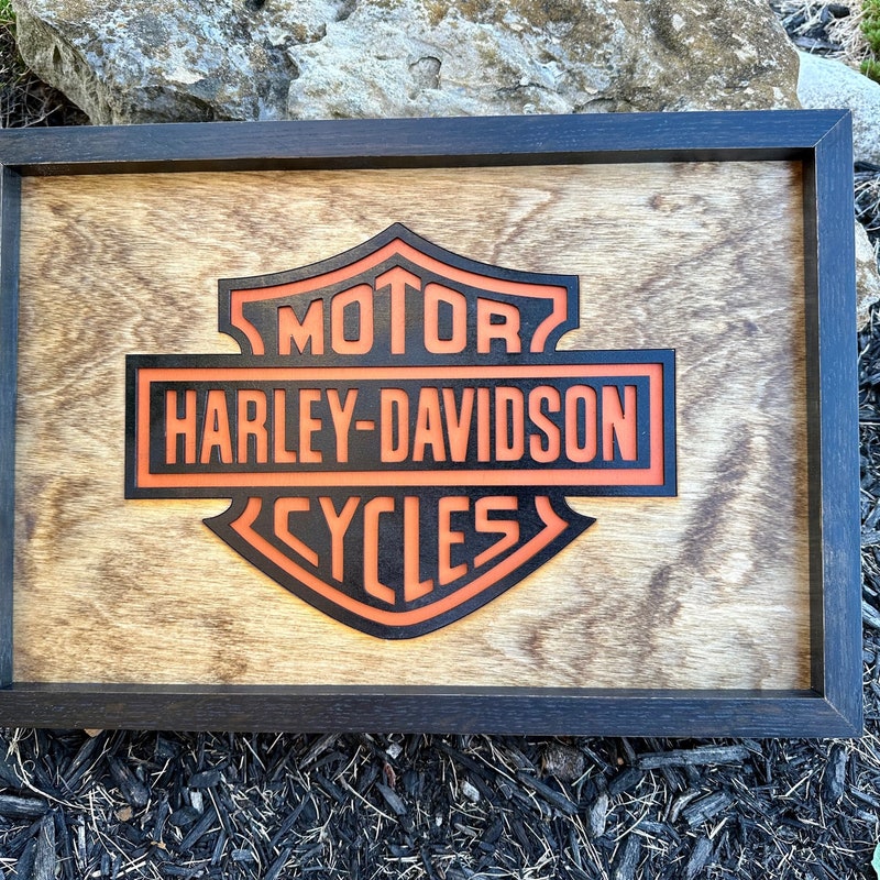 Harley Davidson Sign - Etsy