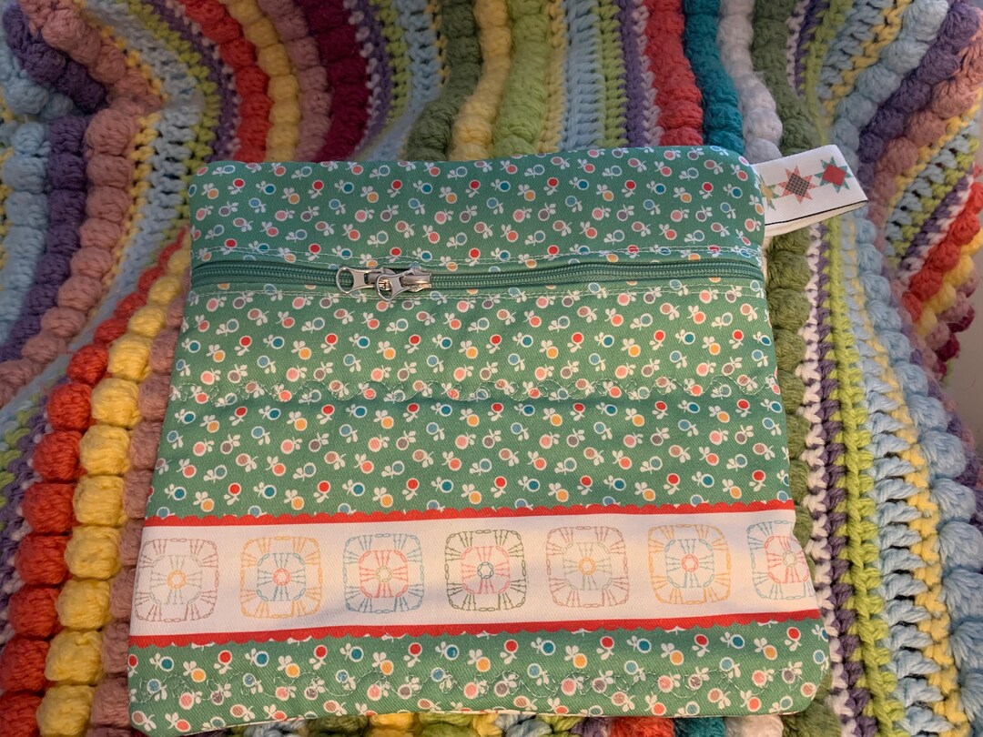 Lori Holt Zipper Bag. Perfect for Sewing Supplies , Crochet Projects ...