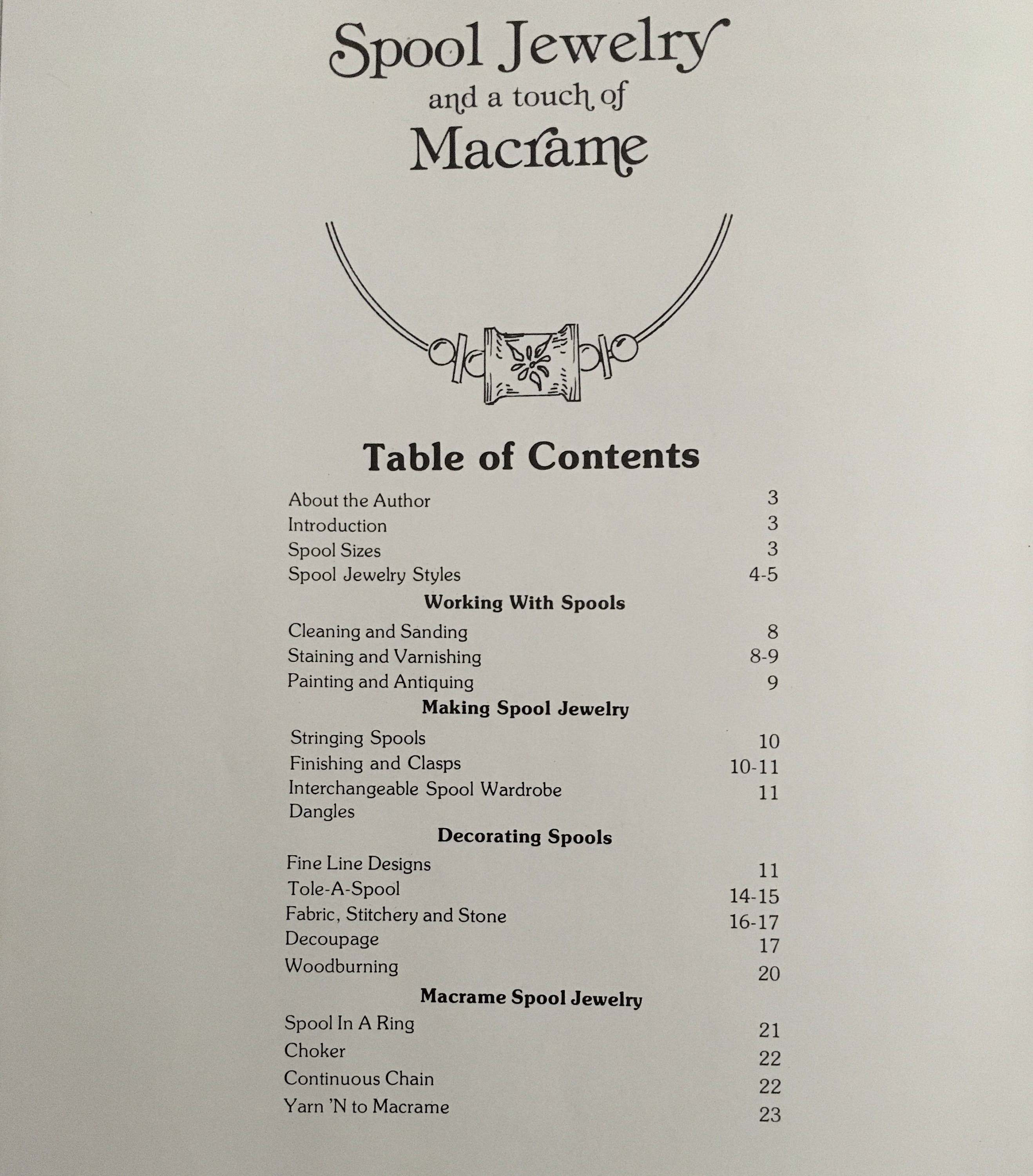 PDF Spool Jewelry - Etsy