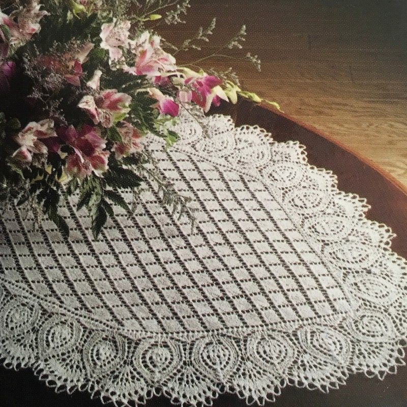 Knit Table Runner - Etsy