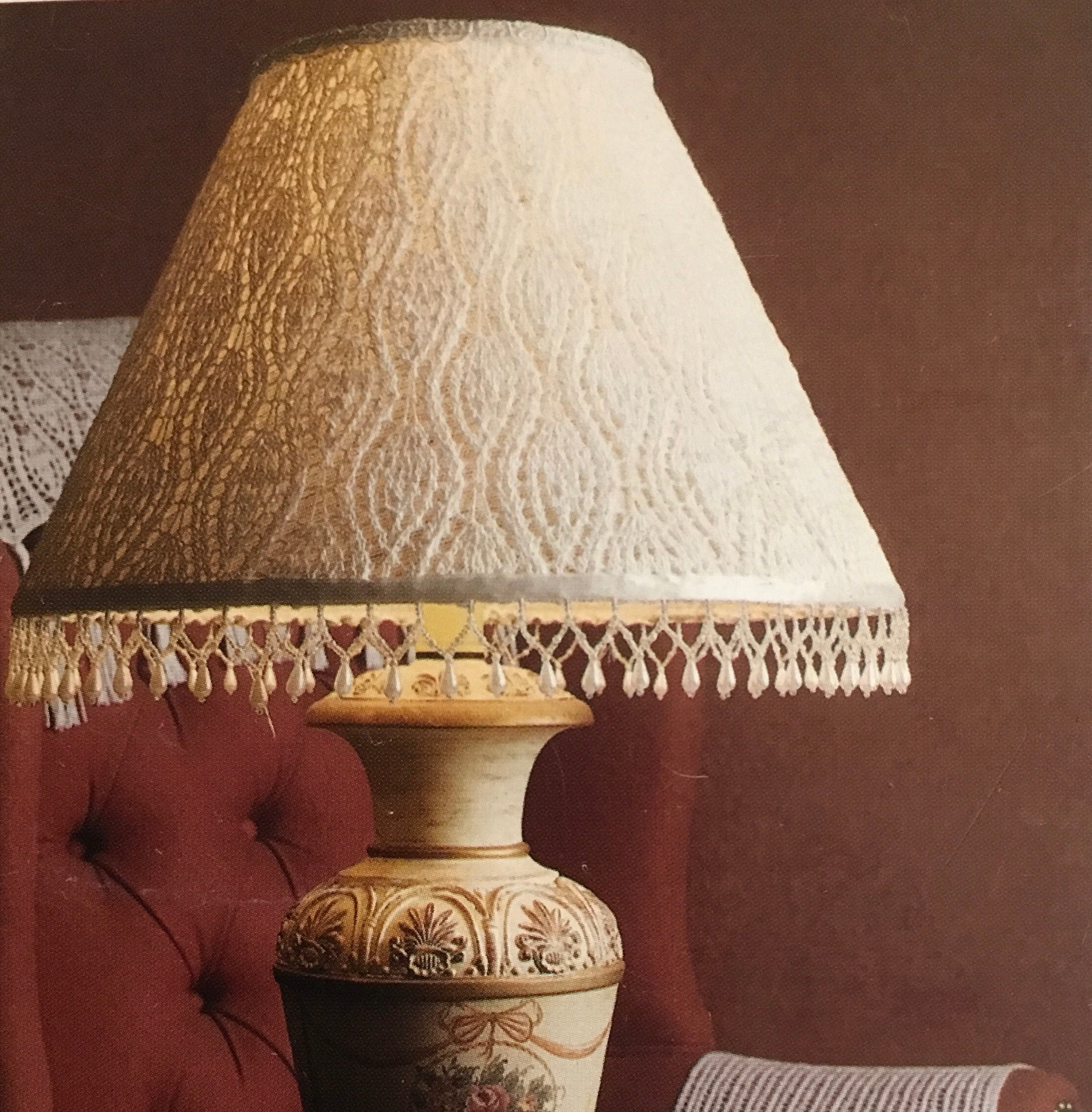 PDF Knit Lamp Shade - Etsy