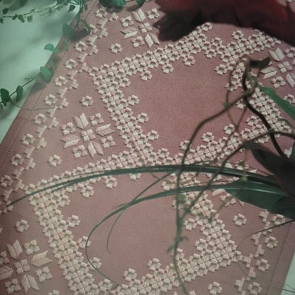 Hardanger Table Runner Pattern - Etsy