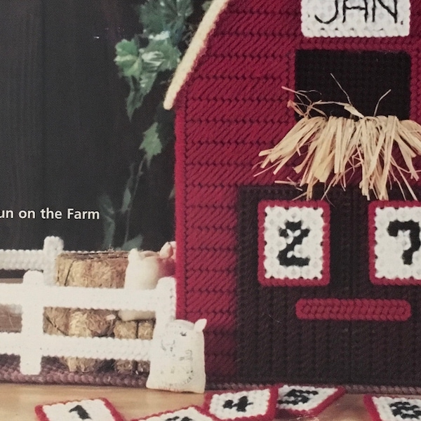 Plastic Canvas Farm - Etsy