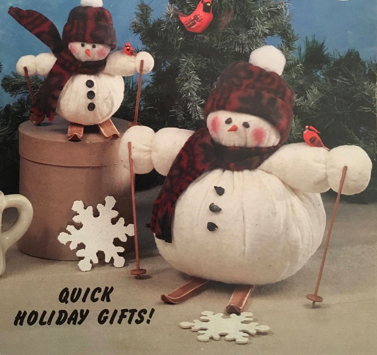 PDF Sewing Skiing Snowmen - Etsy