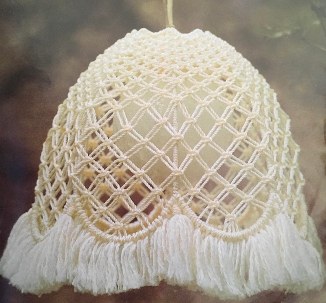 PDF Macrame Lamp Shades - Etsy