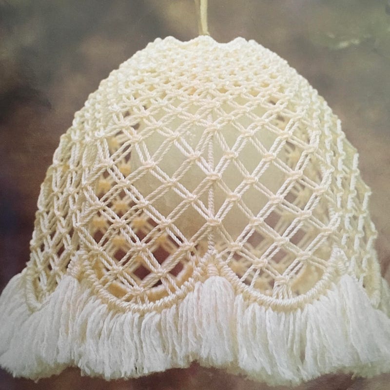 Macrame Lamp Shade - Etsy