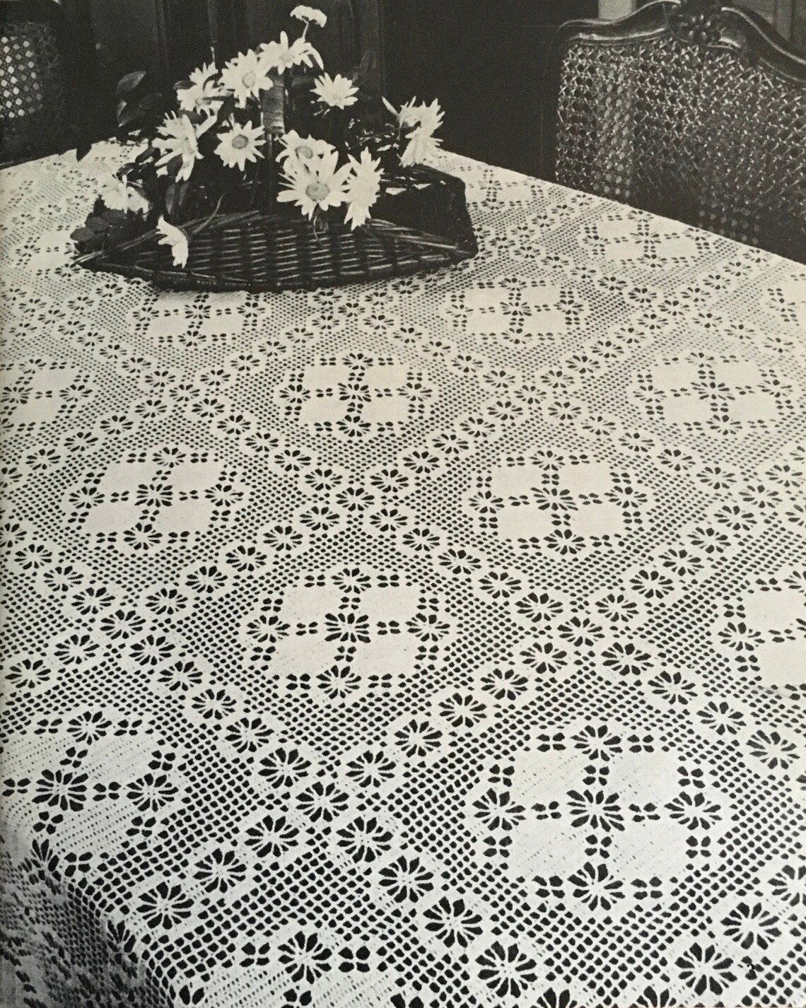 PDF Crochet Tablecloth - Etsy