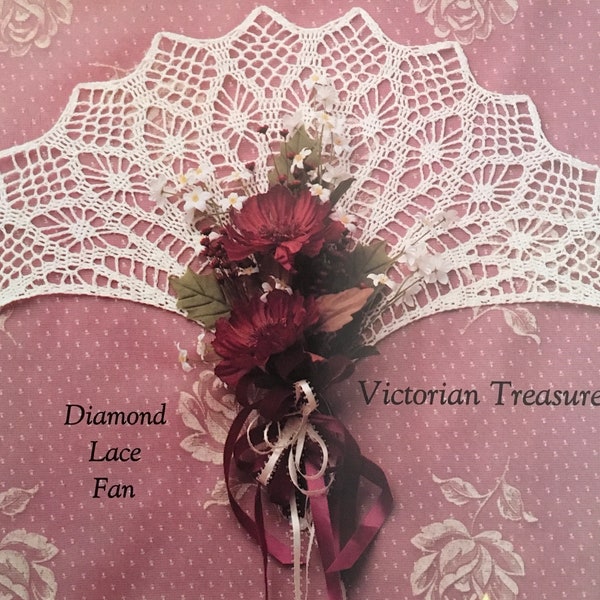 Crochet Hand Fan Pattern - Etsy