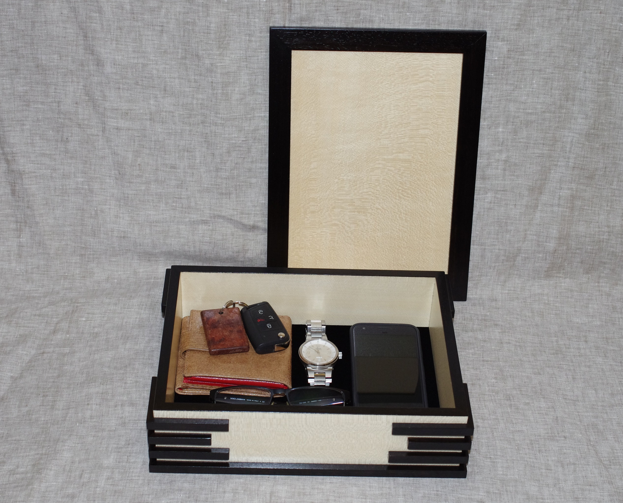 Handmade Exotic Wood Box With Lid - Etsy