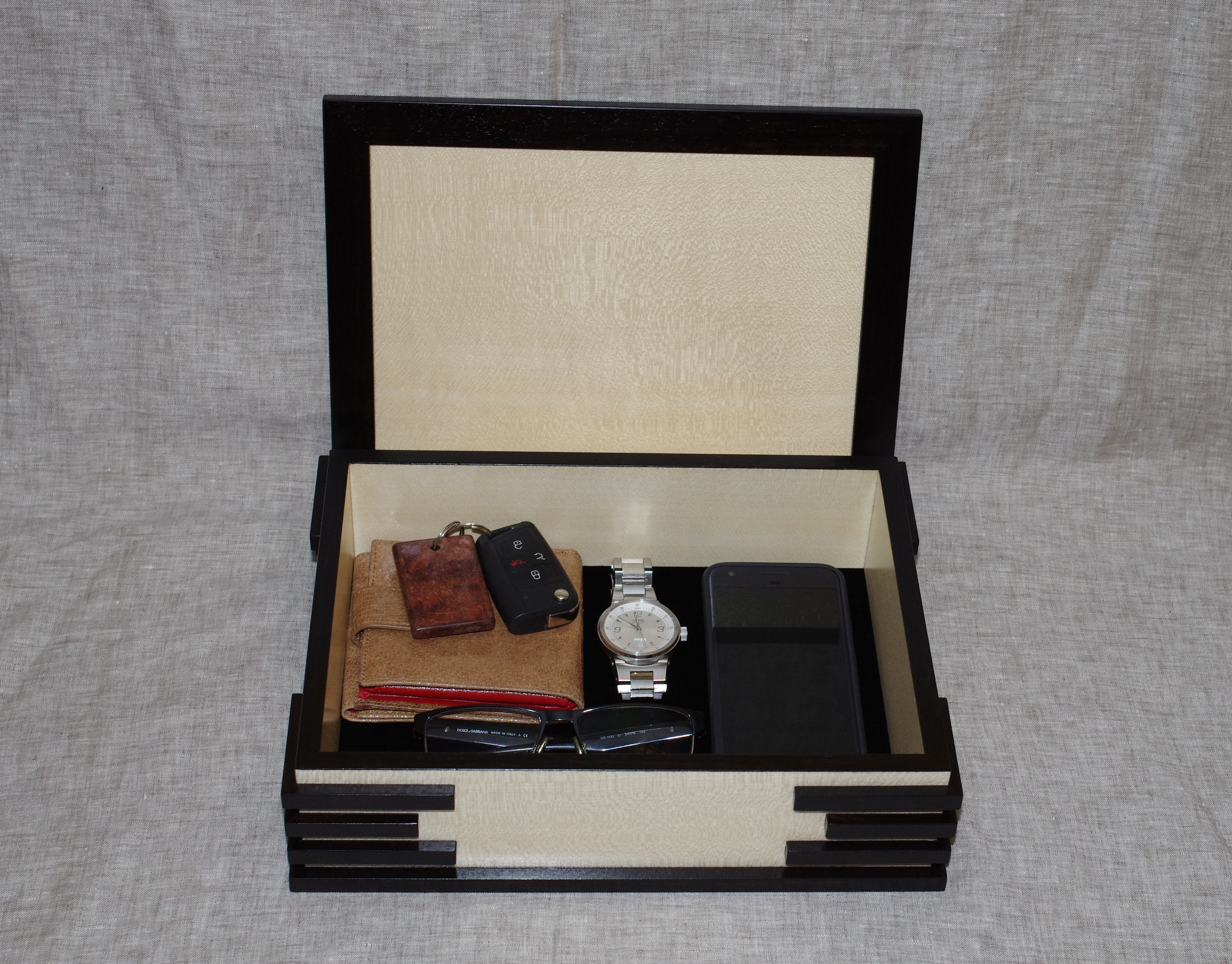 Handmade Exotic Wood Box With Lid - Etsy