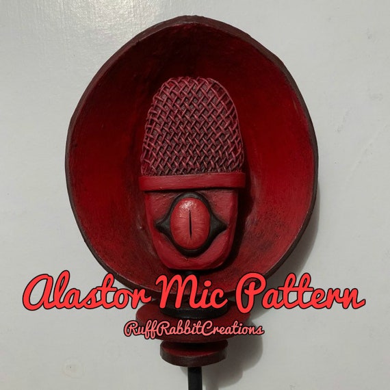 DIGITAL Alastor Mic Pattern - Etsy