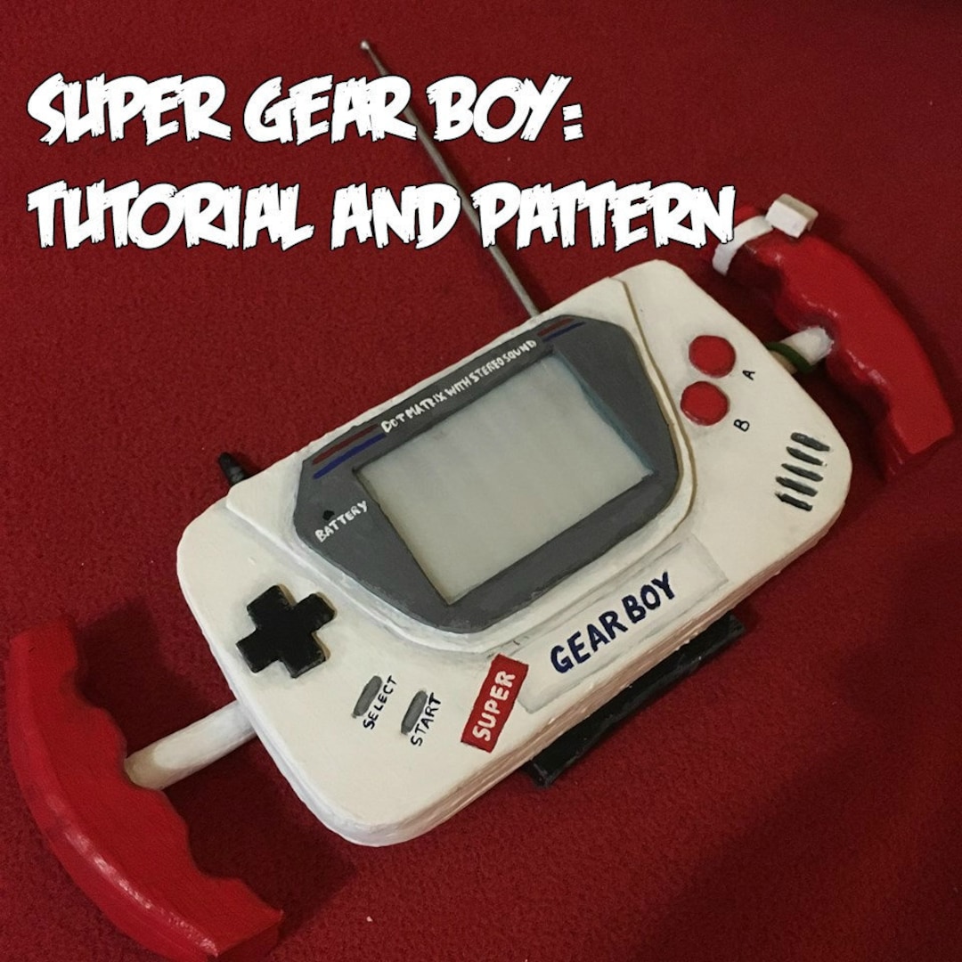 DIGITAL Tutorial and Pattern: Sally Face Super Gear Boy - Etsy