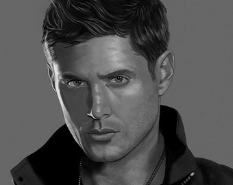 Supernatural Dean Winchester PNG and SVG Digital File ONLY Supernatural ...