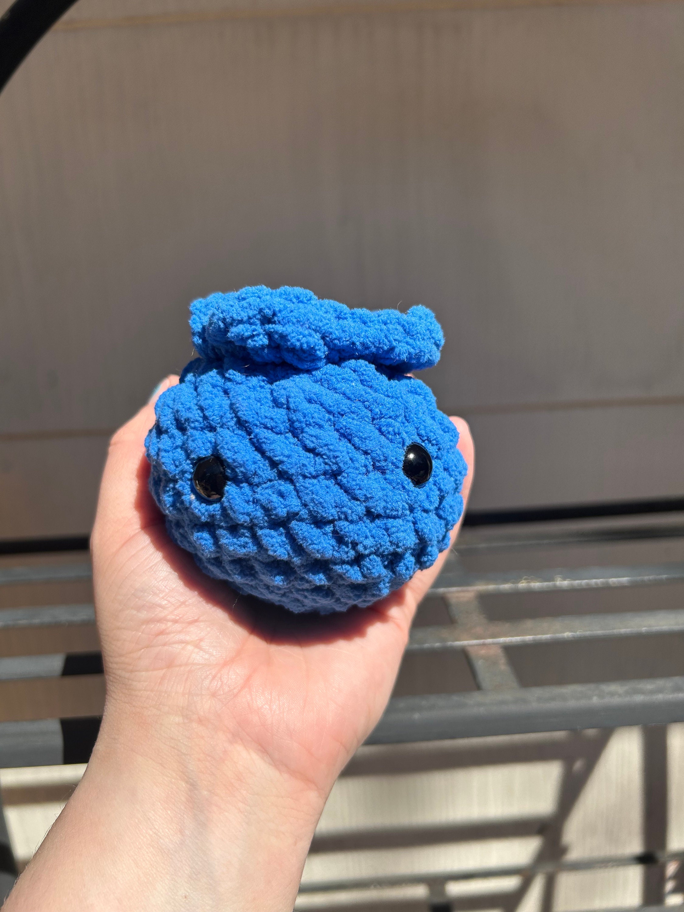 Crochet Blueberry Amigurumi Plush Fruit Toy - Etsy