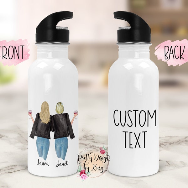 Custom Friends Water Bottle - Etsy