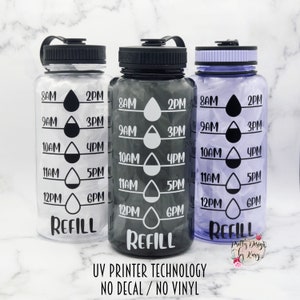Water Bottle Tracker | Motivational Water Bottle | Personalized Water ...