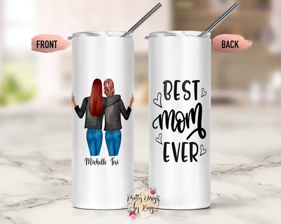 Mother And Daughter Tumbler Mother Daughter Mug Best Mom Etsy