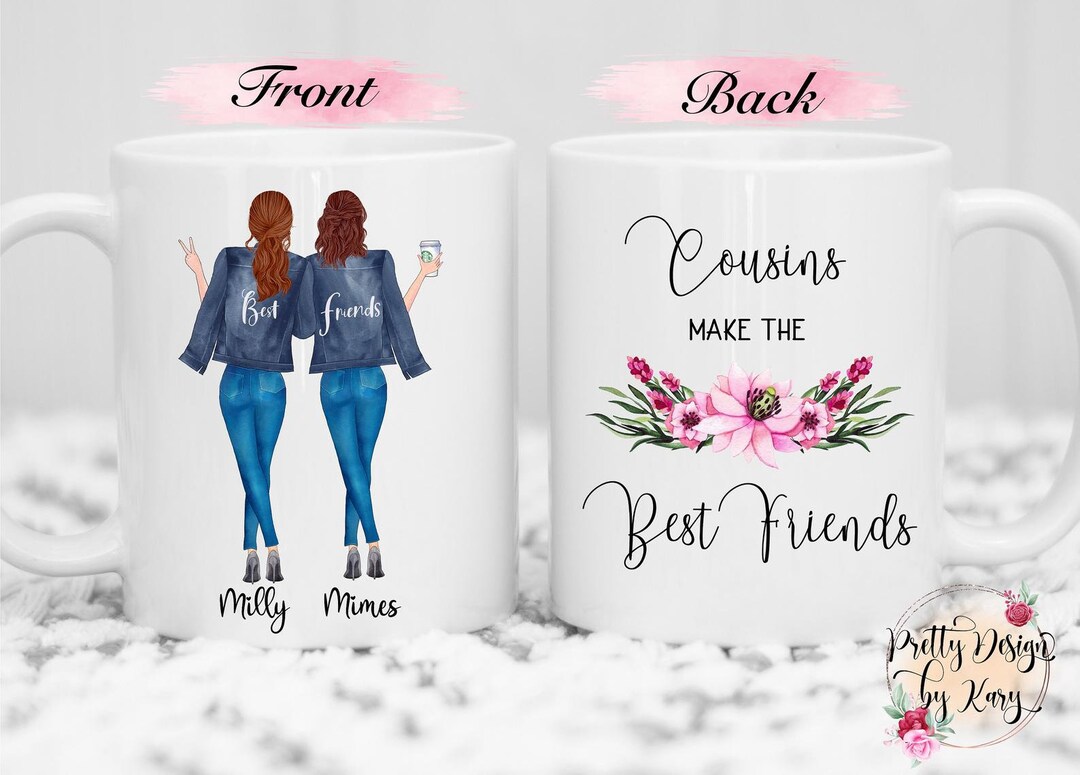 Cousins Make the Best Friends Mug Cousins Gifts Cousin Mug Gift for Cousin Cousin Birthday ...