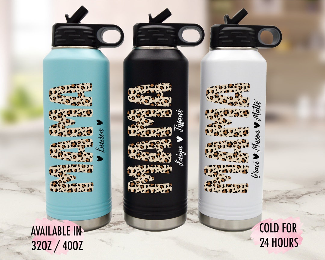 Mama Tumbler, Mama Water Bottle, Mom Tumbler, Stainless Steel Water ...